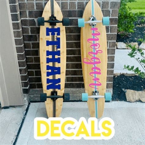Skateboard Decal Etsy