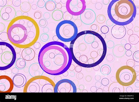 Conceptual Background Circles Bubbles Sphere Or Ellipses Pattern For Design Vector
