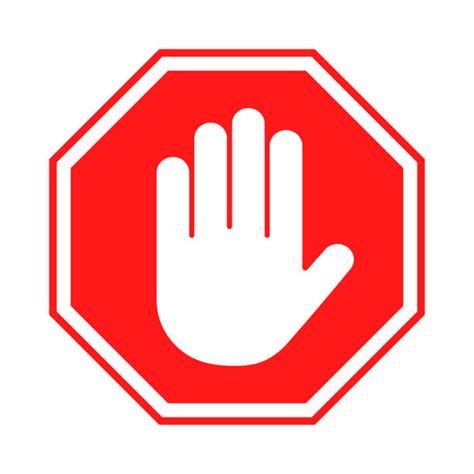 136600 Señal De Stop Ilustraciones De Stock Gráficos Vectoriales
