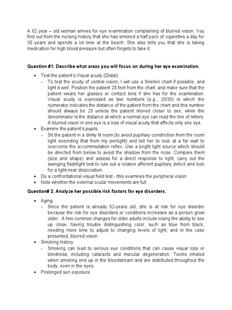 Assignment Pdf Human Eye Ultraviolet