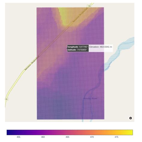 drillholes and block model visualization on map — deeplime