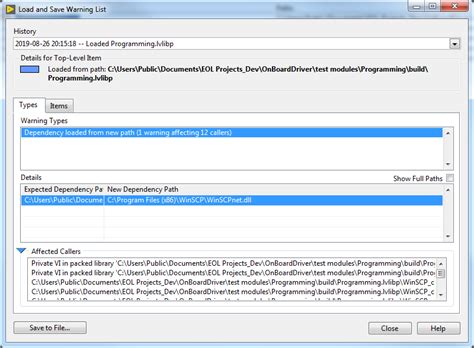 assembly and packed project lirary warnings ni community