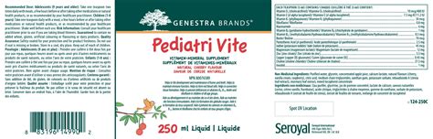 Pediatri Vite Genestra Brands Centre Dame Nature