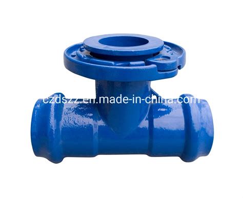 Double Socket Tee For Pvc Pipe And Loosing Flanged Branch China Pipe Fitting And Ductile Iron