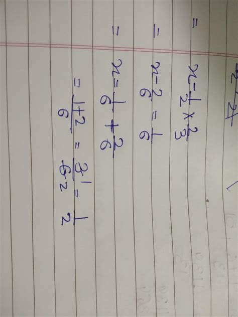 Two Thirds Of 12 Subtracted From A Number Is Equal To 16 Find The No
