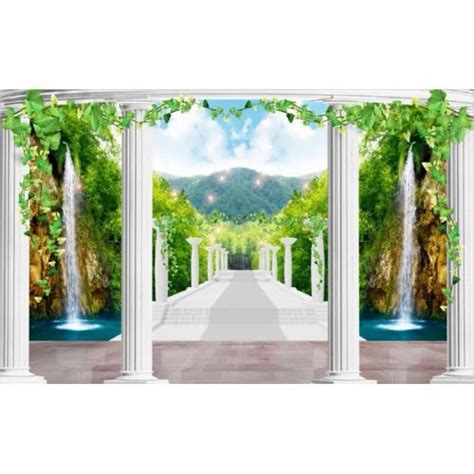 Fabric Mounten Design Wallpaper At ₹ 70square Feet In Ayodhya Id