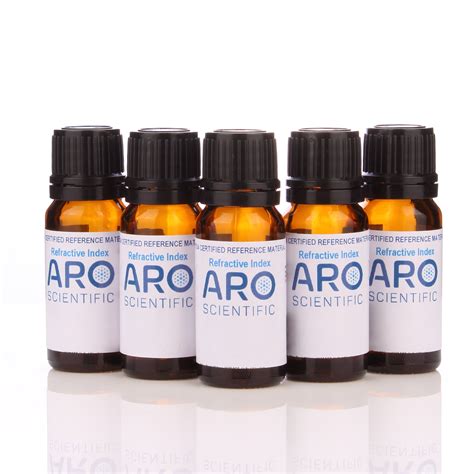 Refractive Index Certified Reference Materials And Standards