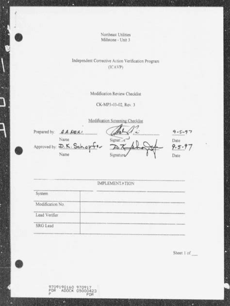 Fillable Online Rev 3 To Ck Mp3 03 02 Independent Corrective Action