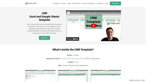 11 Best Excel Crm Template Sites 2026 Free