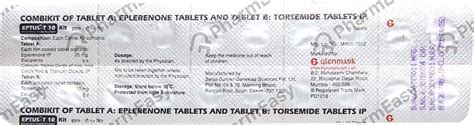 Buy Epnone T 10 Combikit Strip Of 20 Tablets Online At Flat 15 Off