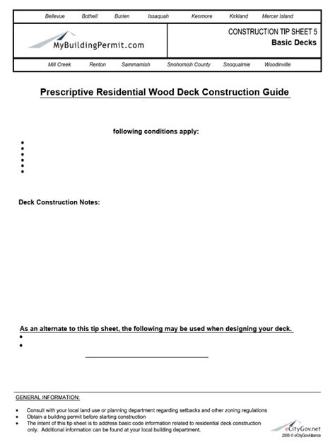 Wood Deck Construction Guide Pdf Screw Lumber