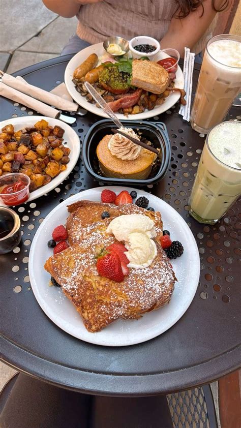 Urth Breakfast Urth Caffe Drinks Big Breakfast Aesthetic Urth Caffe