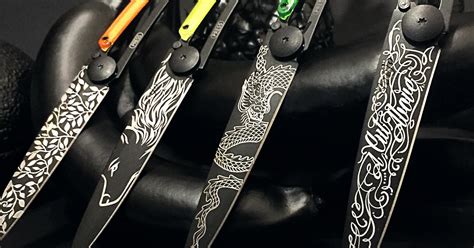 These Custom Tattooed Pocket Knives Are Coming To The Us For The