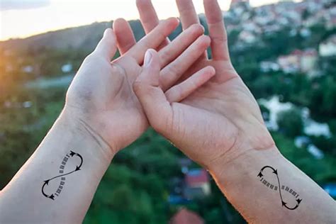 Couple Tattoos Symbols Small Matching Tattoo Ideas Ps Uk Love