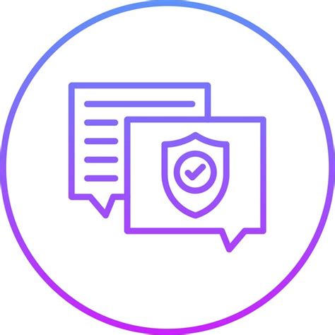 Premium Vector Chat Security Vector Icon Illustration Of Protection