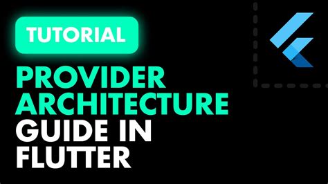Flutter Provider Architecture Sharing Data Across Your Models