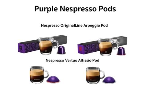 Nespresso Pod Color Code Guide To Identify Nespresso Pods