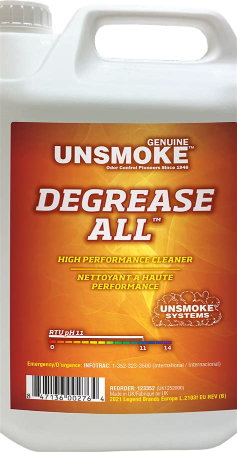 Legend Brands Europe Degrease All