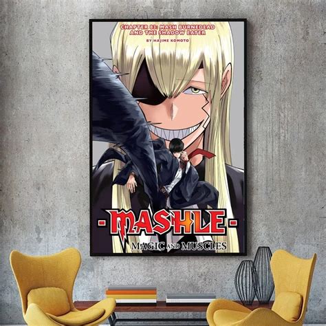 Manga Mashle Magic And Muscles Ryoh Grantz Wall Art Mashle Store