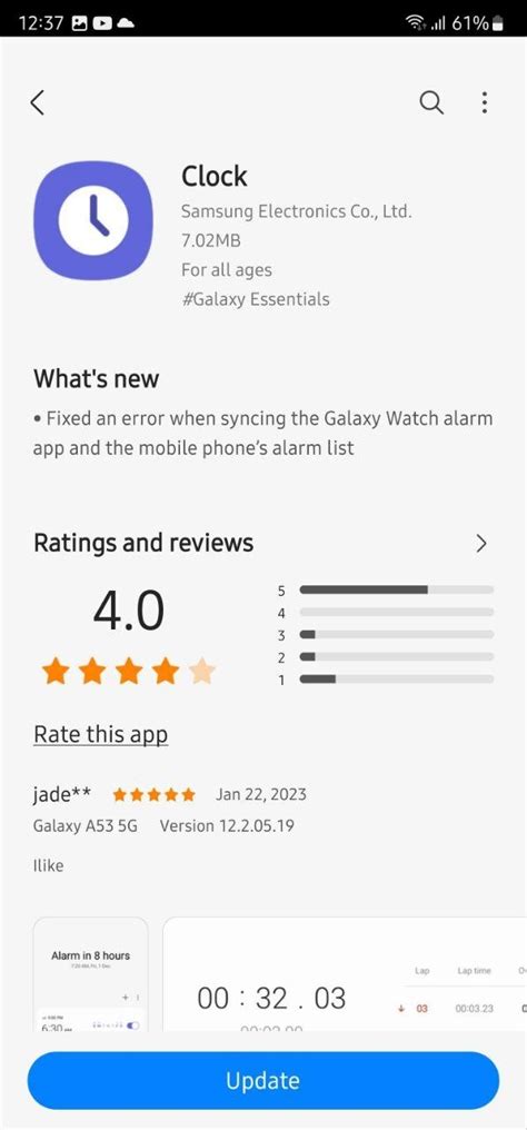 Samsung Clock Update Fixes Galaxy Watch Alarm Syncing Problem Sammobile