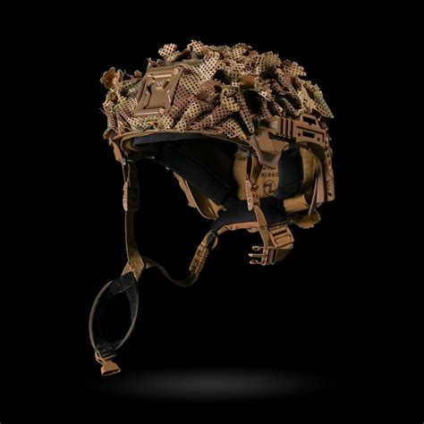 High Cut Helmet Scrim Nvg Cut Out Nir And Berry Compliant Carcajou