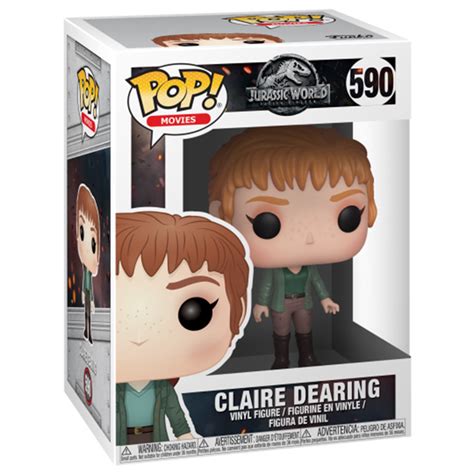 Figurine Pop Claire Dearing Jurassic World Fallen World 590 Pas Cher