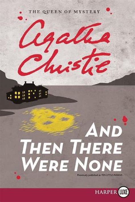 And Then There Were None By Agatha Christie Paperback 9780062081520