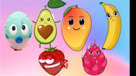 Hey Bear Sensory Fruits 🍍🍎🍓🍇 Dance Youtube