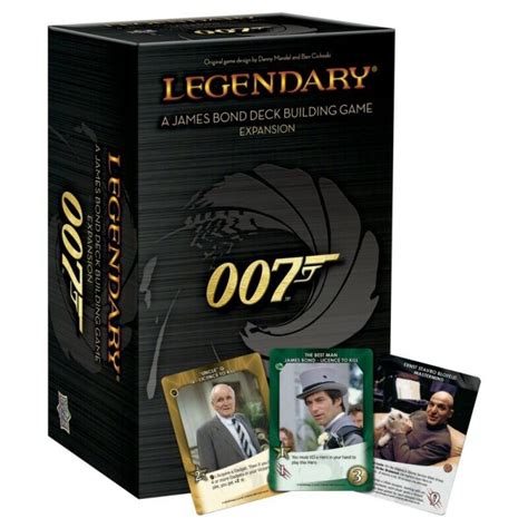 Legendary A James Bond Deck Expansion Set Upper Deck 007store