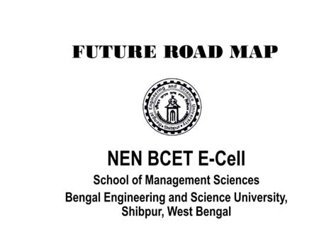 E Cell Road Map Ppt