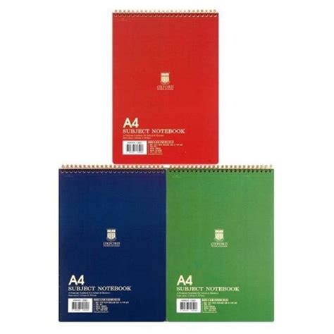 옥스포드 4500 서브젝 절취스프링노트 A4 상철 D06 홈플러스 택배배송