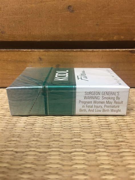Kool Filters Mild Menthol Cigarette Hard Pack Danlys Vintage