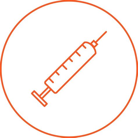 Unique Injection Vector Line Icon 16739657 Vector Art At Vecteezy