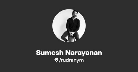 Sumesh Narayanan Instagram Linktree