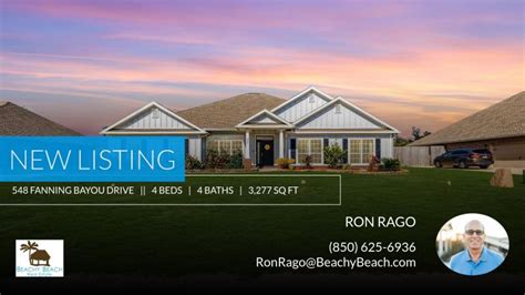 Ron Rago On Linkedin Home For Sale At 548 Fanning Bayou Drive Panama