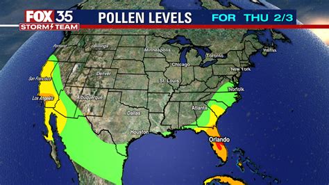 Have Those Tissues Handy Orlando Ranks No 1 In Pollen Nationwide