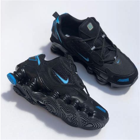 Tênis Nike Shox 12 Molas Tl Masculino Refletivo Novas Cores Shopee Brasil