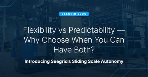 Amrs Flexibility Vs Predictability—why Choose When You Can Have Both