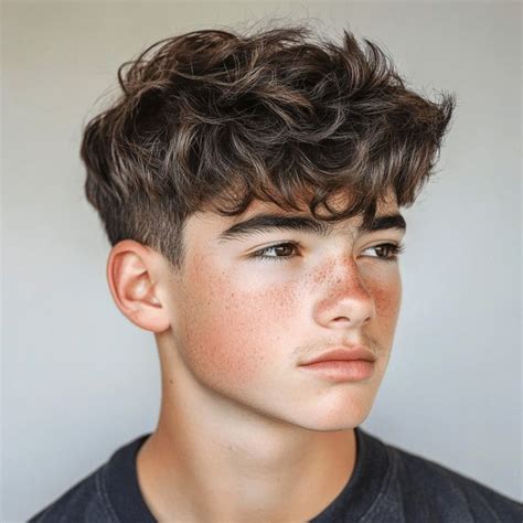 Hairstyles For Teenage Guys Boys Curly Haircuts Teen Boy Haircuts