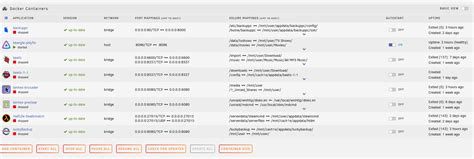 Web Gui For All Docker Containers Not Working Docker Engine Unraid
