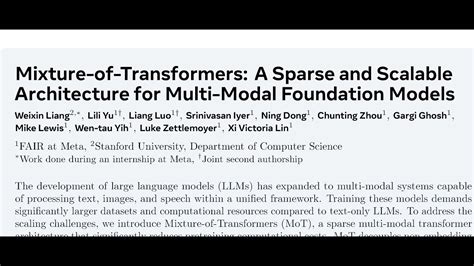 Qa Mixture Of Transformers A Sparse And Scalable Architecture For