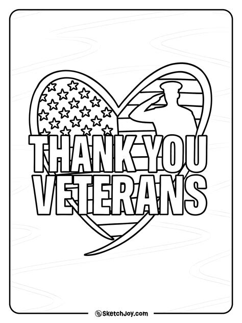 30 Veterans Day Coloring Pages Free Printable Pdfs