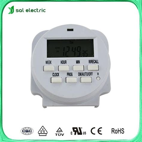 Days Digital Programmable Timer FM Sal Electric China Manufacturer Timer Counter