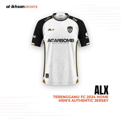 Alx Terengganu Fc 20242025 Home Mens Authentic Jersey White