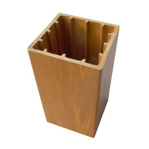 Coowin Wood Partition Tube Wpc Plastic Composite Wpc Tube For Interior Wall Ceiling Party Wpc