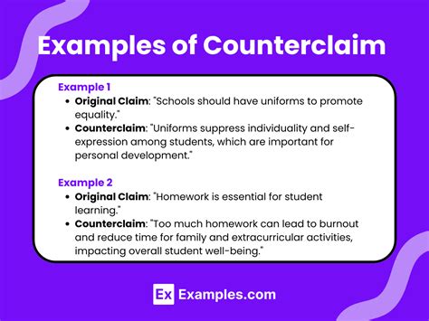 15 Counterclaim Examples To Download