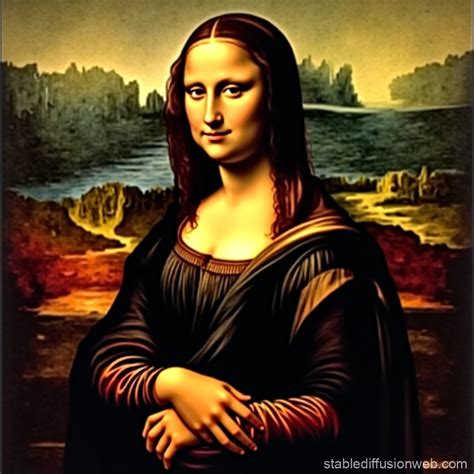 Mona Lisa As A Man Stable Diffusion Online