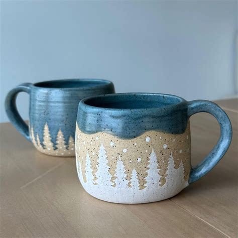 Handmade Coffee Mugs 8oz Etsy