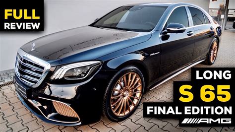 2020 Mercedes S65 Amg V12 Final S Class Edition Vs S63 Full Review