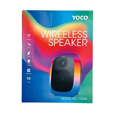 Yoco Y6506 Wireless Bluetooth Rgb Speaker